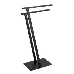 Wenko Handtuchst&auml;nder 'Lirio' schwarz 2 Stangen 40 x 20 x 76,5 cm