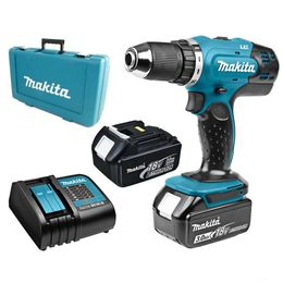 Makita Akku-Bohrschrauber 'DDF453SFE' 18 V, inkl. 2 Akkus