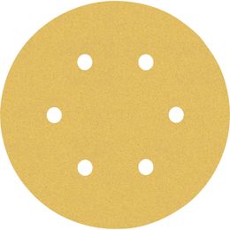 Bosch Exzenterschleifblatt 'Expert C470' Klett 6 L&ouml;cher &Oslash; 150 mm G 120, 50-teilig