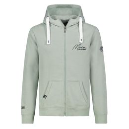 Eight2Nine Sweatjacke Herren Gr&ouml;&szlig;e L pastellgr&uuml;n / schwarz / wei&szlig;