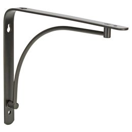Metallkonsole 'Arch' bronzefarben 23 x 18 cm