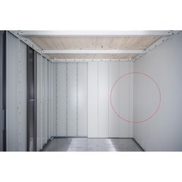 BioHort Innenverkleidung grau/wei&szlig; f&uuml;r Ger&auml;tehaus 'Neo' Gr. 1B