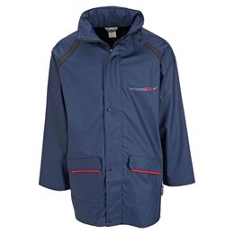 Regenjacke marineblau/rot Gr. M