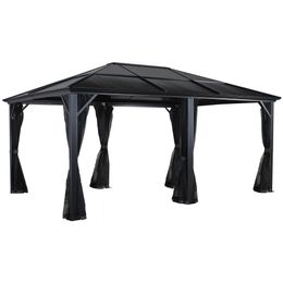 Sojag Pavillon 'Meridien 12 x 16' anthrazit 365 x 485 x 270 cm