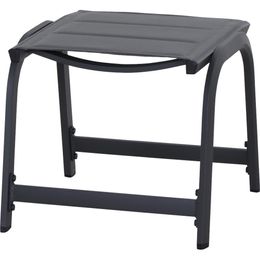 siena GARDEN Gartenhocker 'Tesoro' stapelbar Aluminium anthrazit 51 x 44 x 52 cm