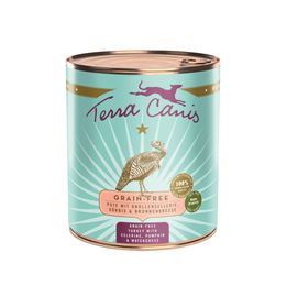 Terra Canis Hundetrockenfutter 'Getreidefrei' Pute mit Knollensellerie, K&uuml;rbis & Brunnenkresse 800 g