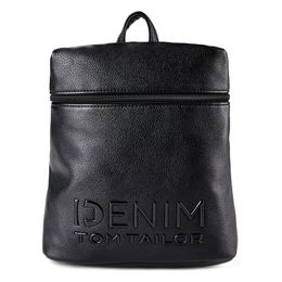 Tom Tailor Denim Backpack 'Aveline City' male size One size Black