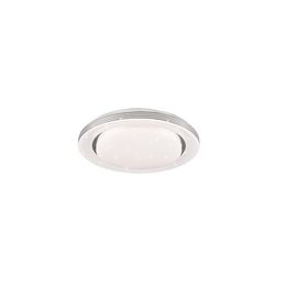 REALITY LEUCHTEN LED-Deckenleuchte 'Atria' dimmbar 18 W 2000 lm warmwei&szlig; bis tageslichtwei&szlig; &Oslash; 38 x 7,5 cm