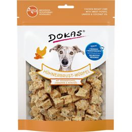 Dokas Hundefutter H&uuml;hnerbrustw&uuml;rfel 150 g