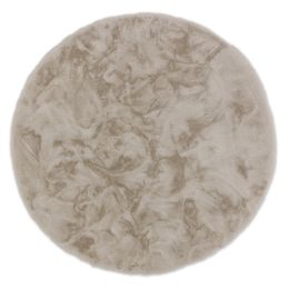 Sch&ouml;ner Wohnen Kollektion Sch&ouml;ner Wohnen Kollektion Kunstfell-Teppich 'Tender' creme &Oslash; 120 cm