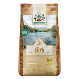 Wildes Land Hundenassfutter 'Ente mit Kartoffeln und Wildkr&auml;utern' Adult 12 g