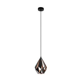 Eglo Pendelleuchte 'Carlton 1' E27 60 W &Oslash; 20,5 x 110 cm