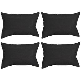 Beo R&uuml;ckenkissenset anthrazit 30 x 60 x 11 cm 4 St&uuml;ck