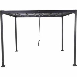siena GARDEN Pavillon 'Florenz' anthrazit 300 x 220 x 300 cm