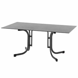 siena GARDEN Gartentisch 'Sola' klappbar Stahl 90 x 70 x 160 cm
