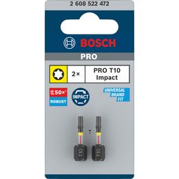 Bosch Schrauberbit 'Pro Torx Impact' T10, 25 mm 2-teilig