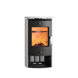 Accente International Kaminofen 'Nyborg 3.0' schwarz/wei&szlig; 7,5 kW
