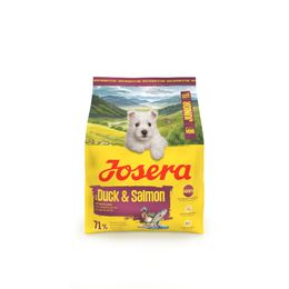 Josera Hundefutter Mini Junior Ente, Lachs 900 g