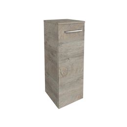 Fackelmann Unterschrank 'B.Style' braun matt 30,2 x 82,6 x 32 cm rechts
