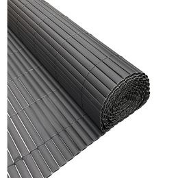 Balkonsichtschutz anthrazit 300 x 100 cm