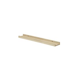 Dolle Wandregal 'Shelf+ Border' eichenfarben 600 x 90 x 30 mm