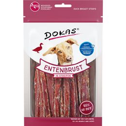 Dokas Hundefutter Entenbrust Streifen 70 g