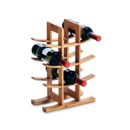 zeller Weinregal bambusfarben 30 x 42 x 16 cm