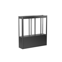 BioHort Hochbeet mit Gew&auml;chshaus 'Florentina Maxi' dunkelgrau metallic 201,6 x 213 x 54,7 cm