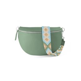 Lepelou G&uuml;rteltasche 'JUNA large' Damen Gr&ouml;&szlig;e 30 cm x 19 cm x 9 cm hellgr&uuml;n