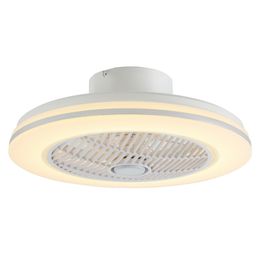 toom LED-Deckenventilator mit Beleuchtung dimmbar 3100 lm warmwei&szlig; bis tageslichtwei&szlig; &Oslash; 51 x 20 cm