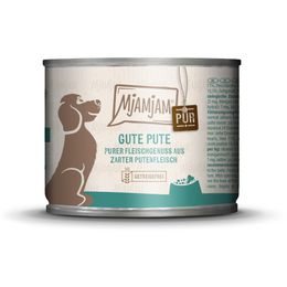 MjAMjAM Hundenassfutter 'Purer Fleischgenuss' Pute Adult 200 g