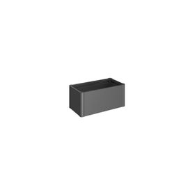 BioHort Pflanzbeet 'Belvedere MINI 100' dunkelgrau-metallic 102 x 53 x 45 cm