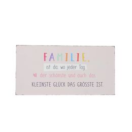 Boltze Decopanel 'Familie' 22,5 x 40 x 0,3 cm