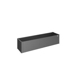 BioHort Pflanzbeet 'Belvedere MINI 200' dunkelgrau-metallic 201 x 53 x 45 cm