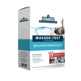 IVARIO Wassertest 'Brunnen' 19 Pr&uuml;fwerte