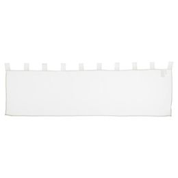 ELBERSDRUCKE Bistrogardine "Basic" beige 140 x 48 cm