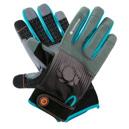 Gardena Ger&auml;tehandschuh, Gr&ouml;&szlig;e 9/L, schwarz/grau