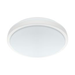 Eglo LED-Deckenleuchte 'Competa 1' 15,6 W 1900 lm warmwei&szlig; &Oslash; 24,5 x 5,5 cm