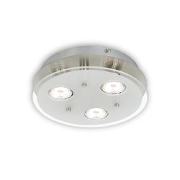toom LED-Deckenleuchte 'Elisa' GU10 25 x 7 x 25 cm