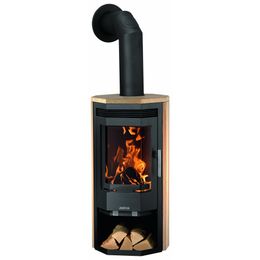 Justus Kaminofen 'Usedom 5' Stahl/Sandstein 5 kW