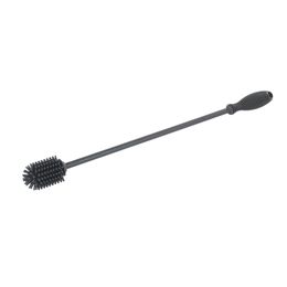 Wenko Silikon Flaschenb&uuml;rste 'Sia' grau 38 cm