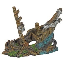 Aqua Della Deko-Galeerenwrack Polyresin 22 x 11 x 15,5 cm