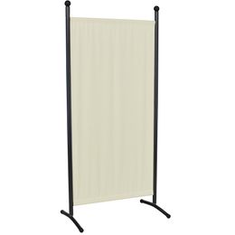 Angerer Freizeitm&ouml;bel Sichtschutz Stellwand 'Swingtex' elfenbein 82 x 178 cm