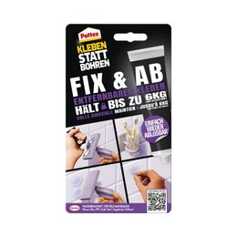 Pattex Montagekleber 'Kleben statt Bohren Fix & Ab' transparent 44 g