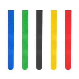 Hama Klett-Kabelbinder farbig sortiert 16 x 215 mm, 5 St&uuml;ck