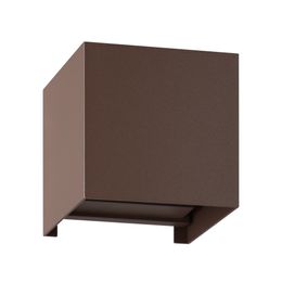 Eglo LED-Au&szlig;enwandleuchte 'Calpino 3' 2,8 W 840 lm warmwei&szlig; IP 54 10 x 10 x 10 cm