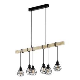 Eglo Pendelleuchte 'Townshend 5' E27 60 W 20 x 110 cm