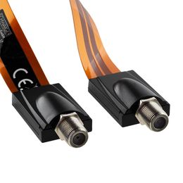 Schwaiger Fensterdurchf&uuml;hrung Kabel ultraflach 17,3 cm