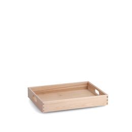 zeller Allzweckkiste Buche lackiert 40 x 7 x 30 cm