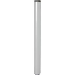 Wagner M&ouml;belbein 'Telescope ST 1853' Industriestahl aluminiumfarben ausziehbar &Oslash; 50 x 600 - 900 mm